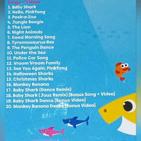 None | Other | Baby Shark Dvd And Cd Combo | Poshmark